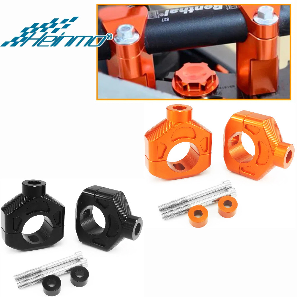 For KTM DUKE 390 690 2008-2016 Handlebar Mount Clamp Riser Kit Front ...