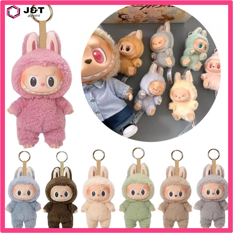 Labubu Keychain Labubu Doll Plushie Stuffed Toy Blind Box Mini Labubu ...