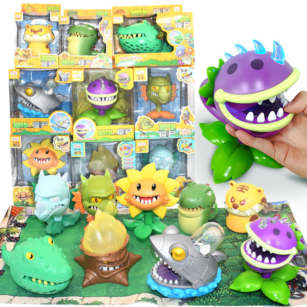 New Plants vs. Zombies Cannibal Flower Bite Finger Sound and Light ...
