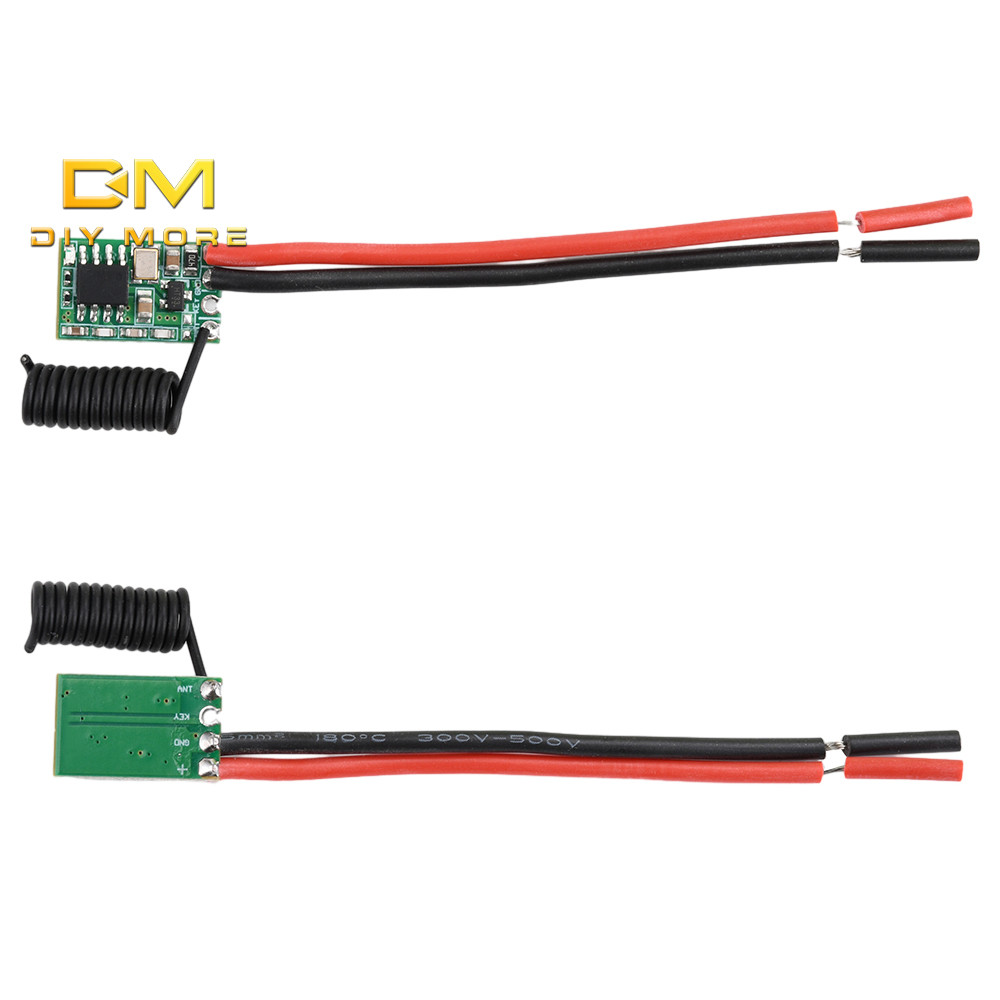 DIYMORE DC 3V-24V Wide Voltage Universal RF Module Miniature Wireless ...