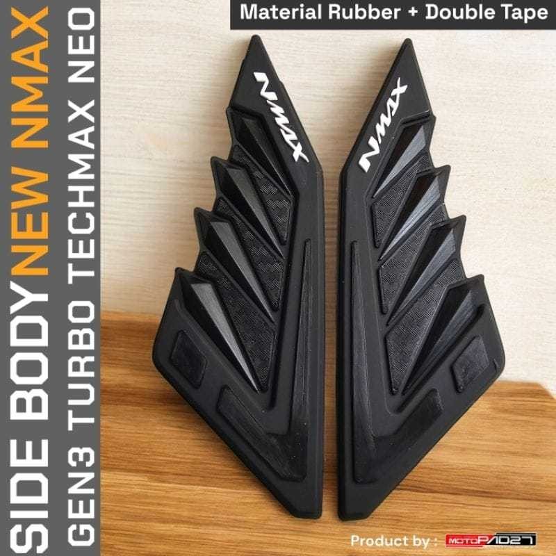 Nmax Turbo Side Body Sticker - Techmax - Neo - Neo s Premium Rubber ...