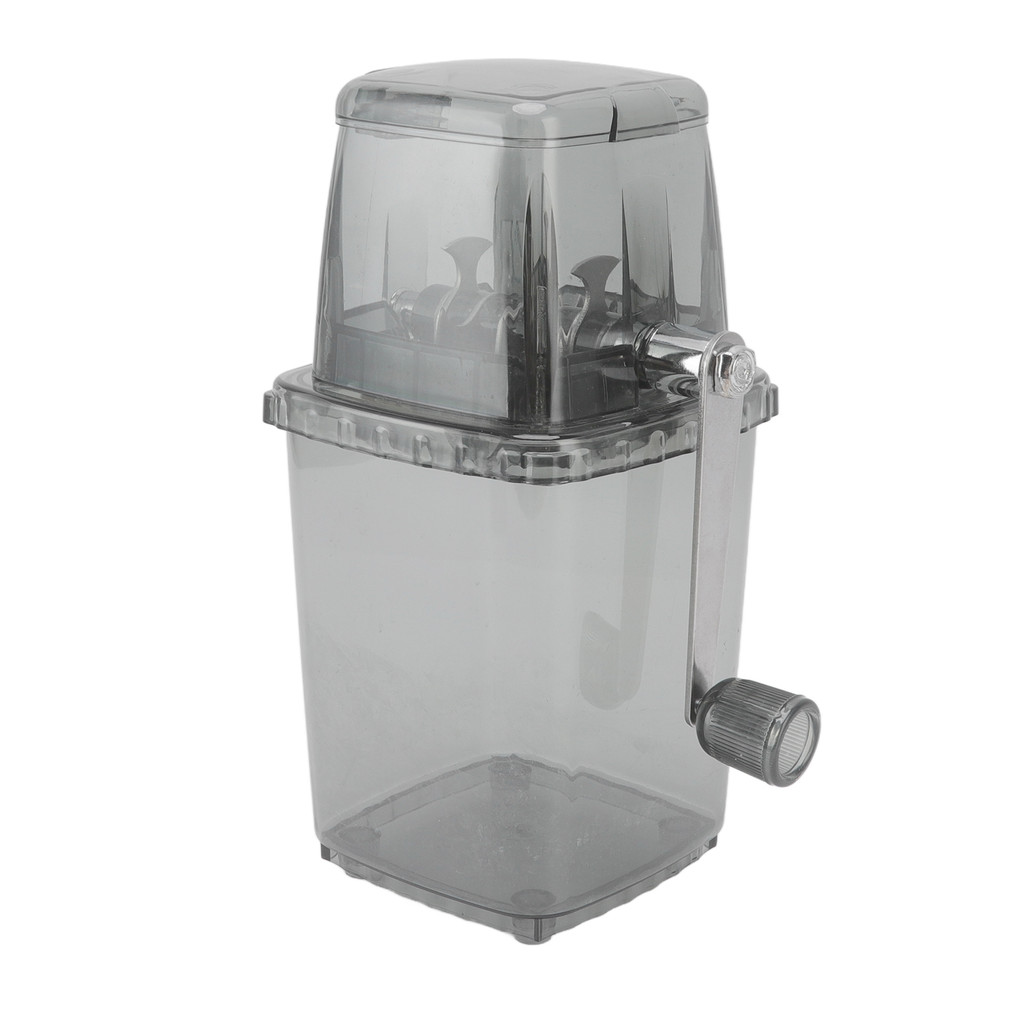 Manual Ice Crusher Small Portable Shaver Hand Operated Snow Cone ...