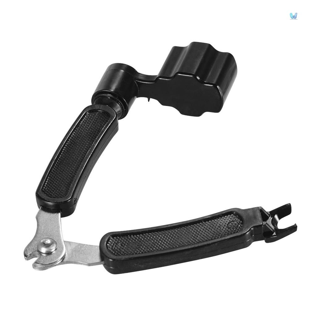3 in 1 Versatile Guitar Winder String Cutter Pin Puller for Acoustic ...