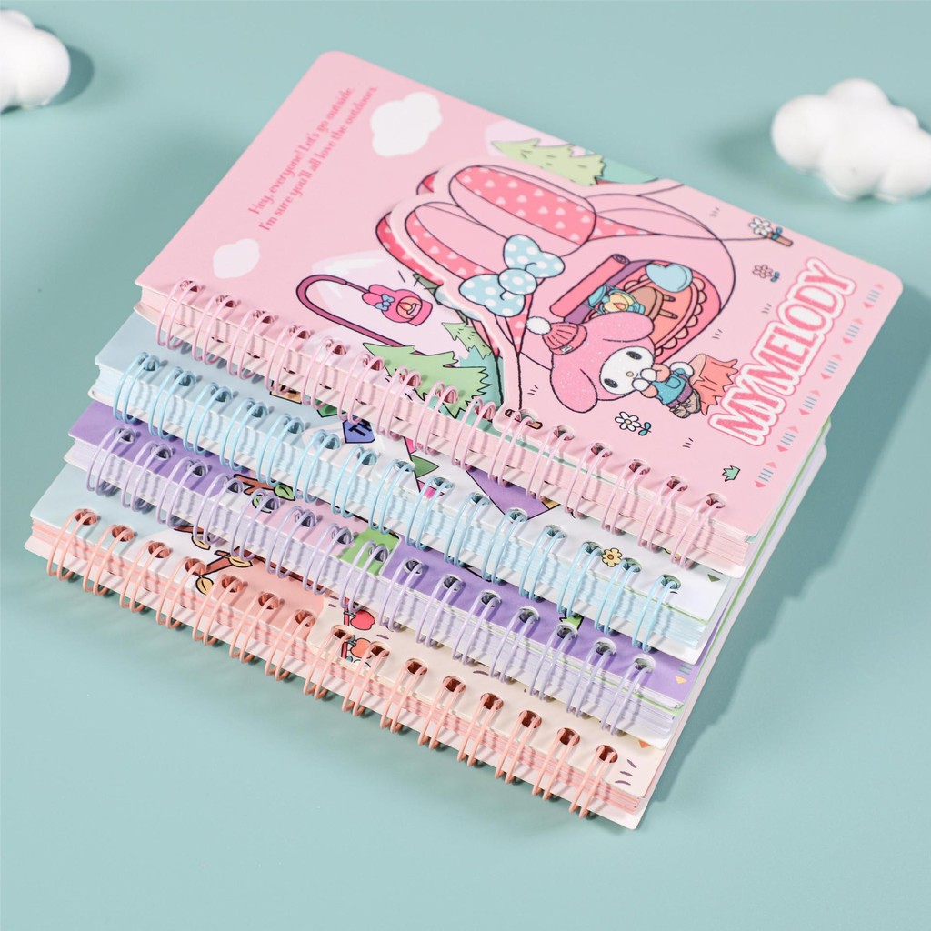 A a6 Coil Book High-value Cute Cartoon Genuine Sanrio Small Notebook ...