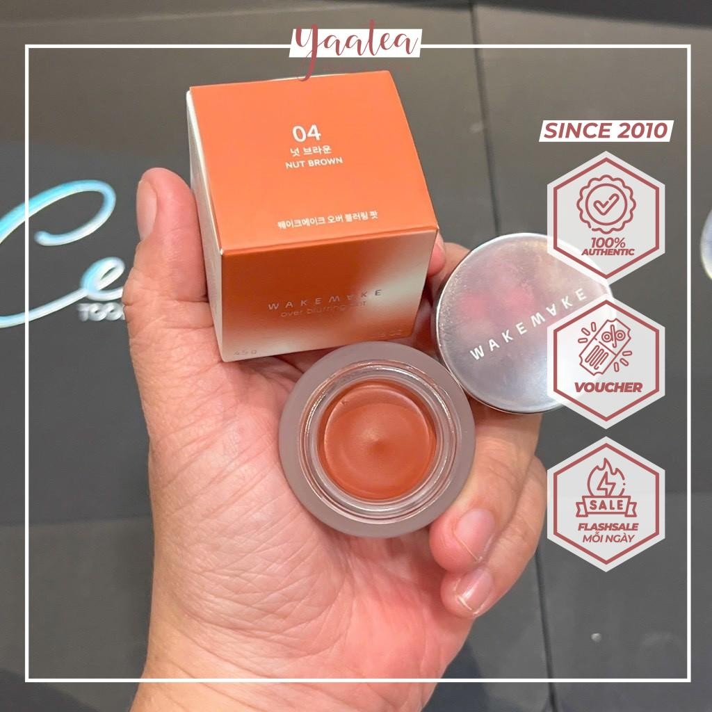 Wakemake Over Blurring Pot Mud Lipstick 4.5g | Shopee Malaysia