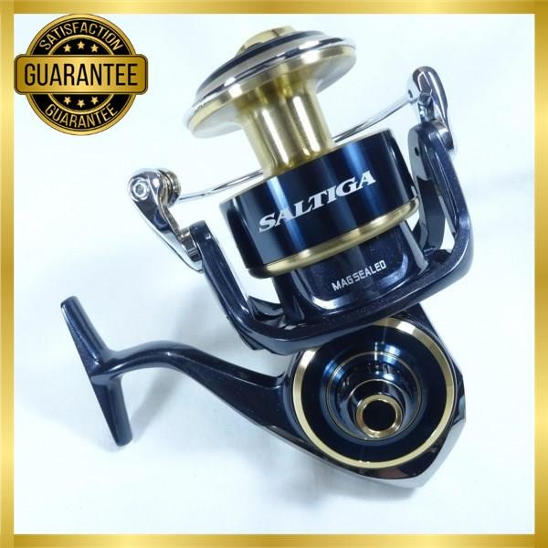 DAIWA 20 SALTIGA 18000-H Spinning Reel USED A | Shopee Malaysia