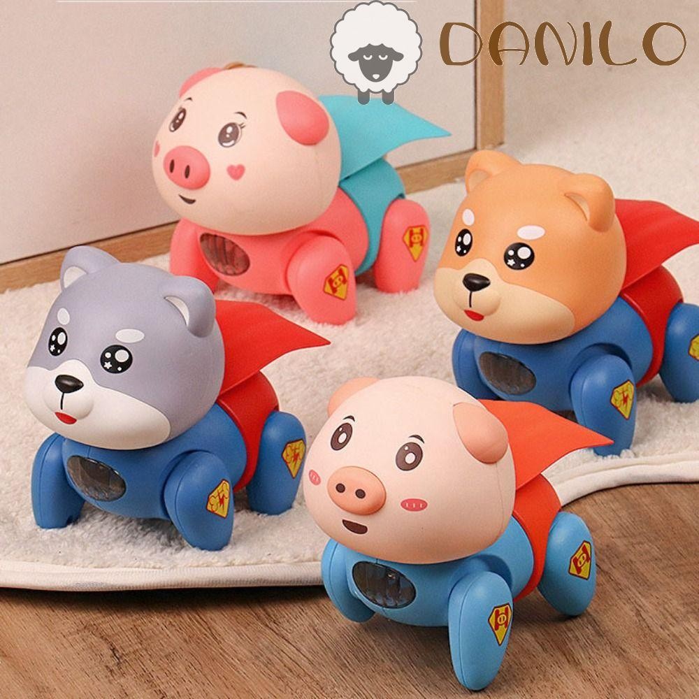 DANILO Electric Crawling Dog, with LED Puzzle Toy Smart Dog Pet Toy ...