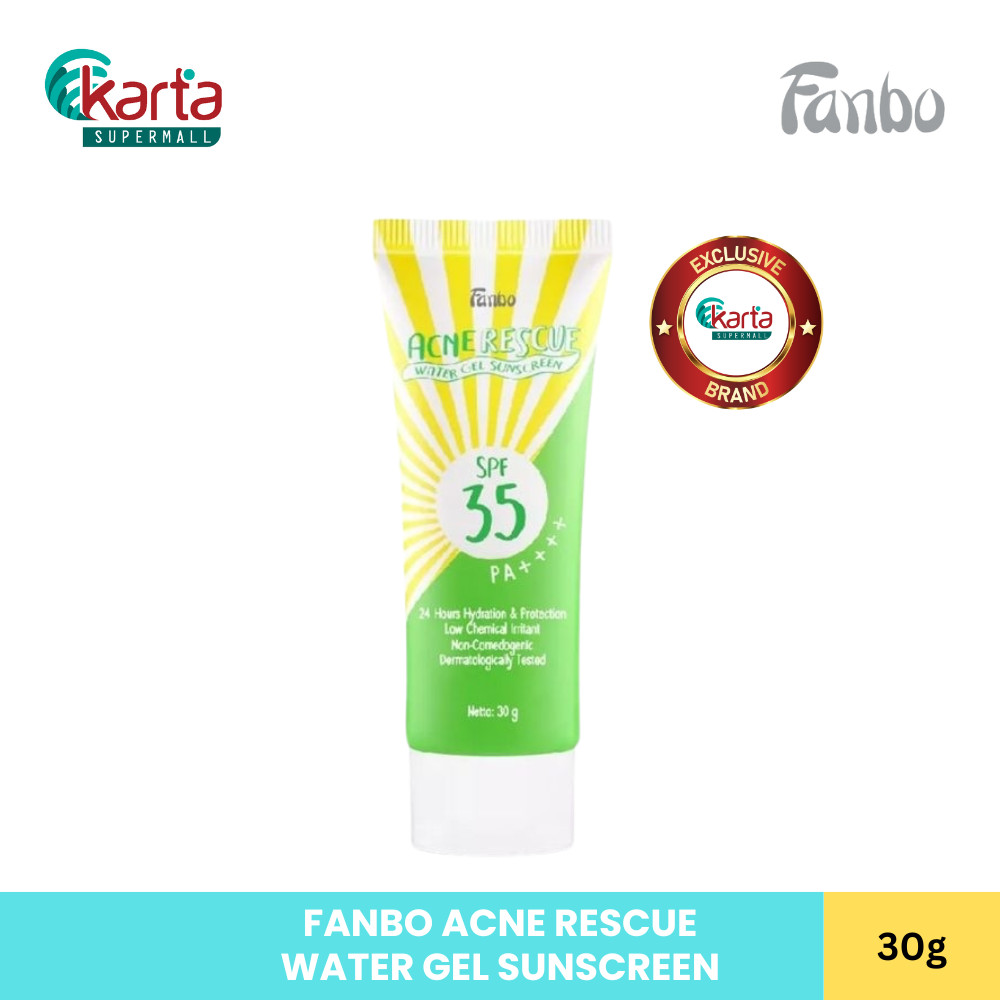 FANBO Acne Rescue Water Gel Sunscreen SPF35 PA++++ (30g) | Shopee Malaysia