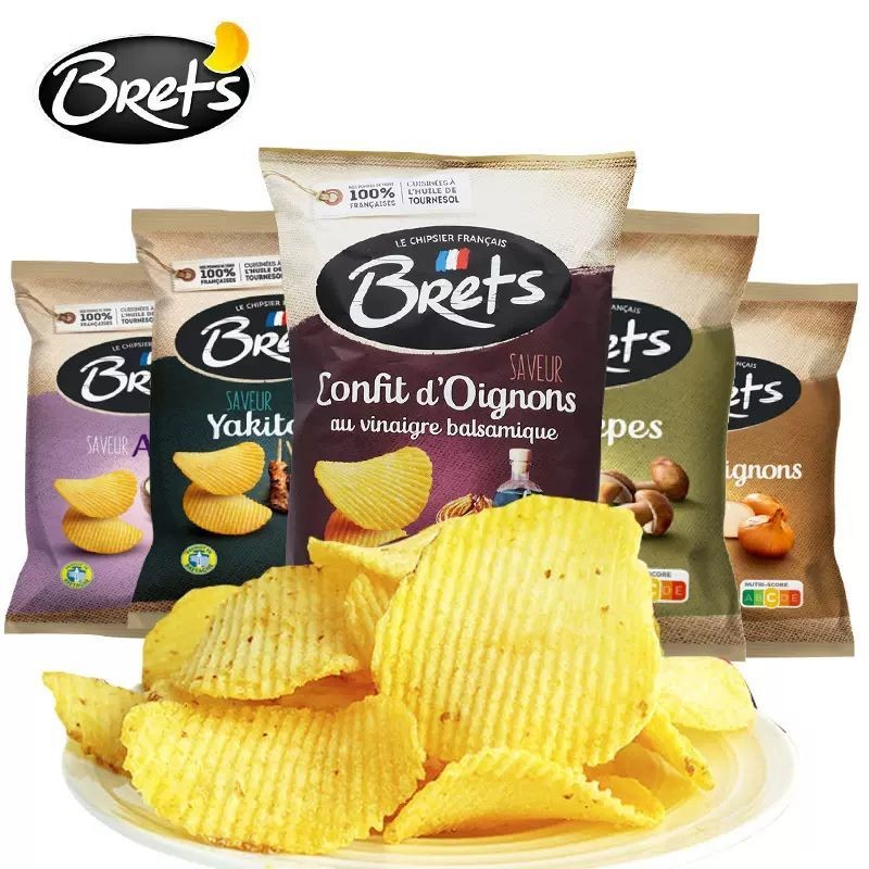 France Imported Bret's Bret's Minced Garlic Potato Chips Japanese Style ...