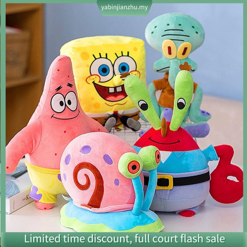 38/60CM SpongeBob Plush Toy Doll Soft Stuffed Toy Children's Birthday ...