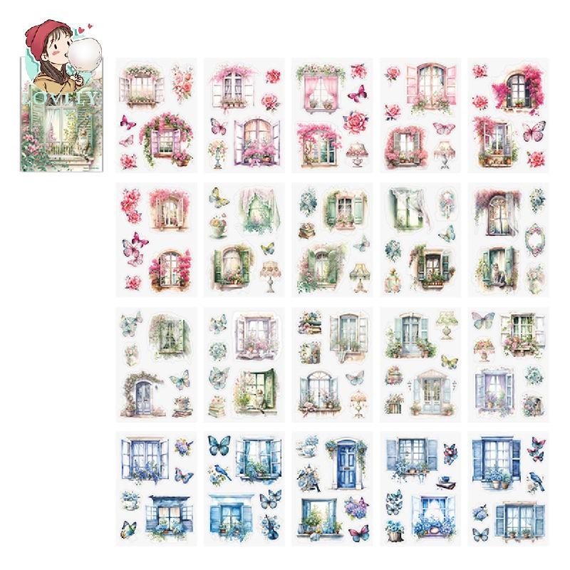 Garden Diary Stickers Garden Scrapbook Sticker Set Garden Landscape ...