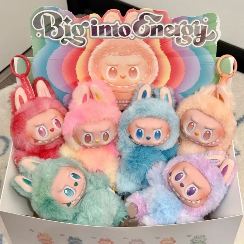 Labubu V3 Blind Box Labubu Keychain Backpack Decoration Kawaii Kid Toys ...