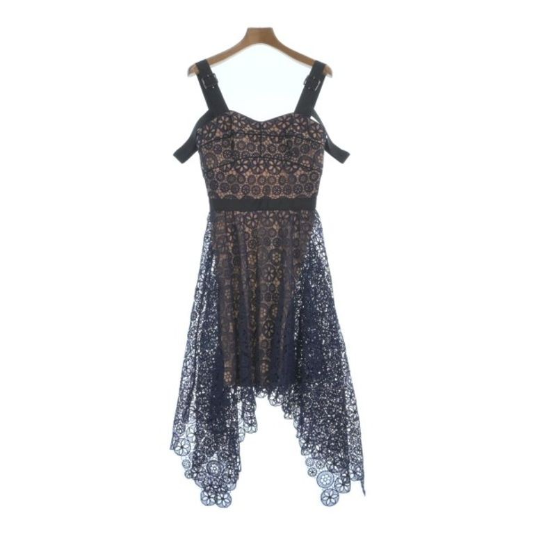 self-portrait PORT Tray Beige Women Navy | Shopee Malaysia