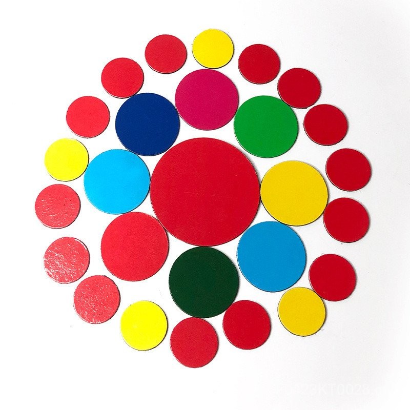 Round Magnetic Sticker Award Punishment Refrigerator Teaching Magnetic ...