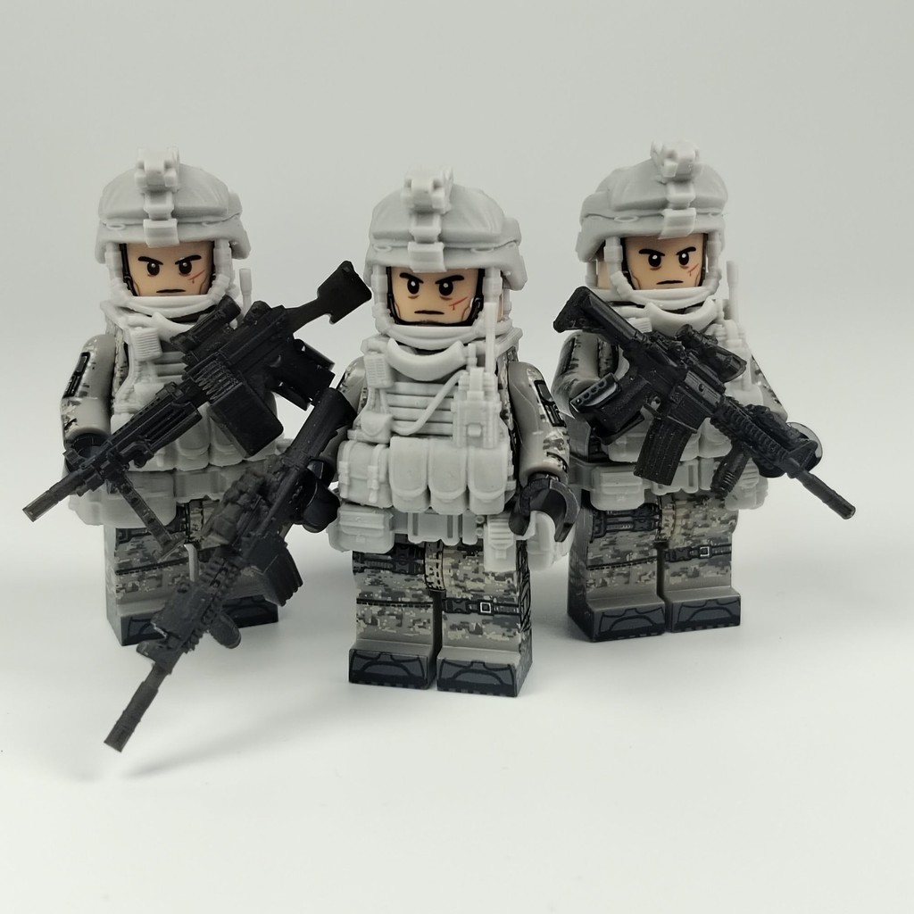 2950 People Compatible with Lego Third Party Military Building Blocks Minifigures Soldiers UCP ...