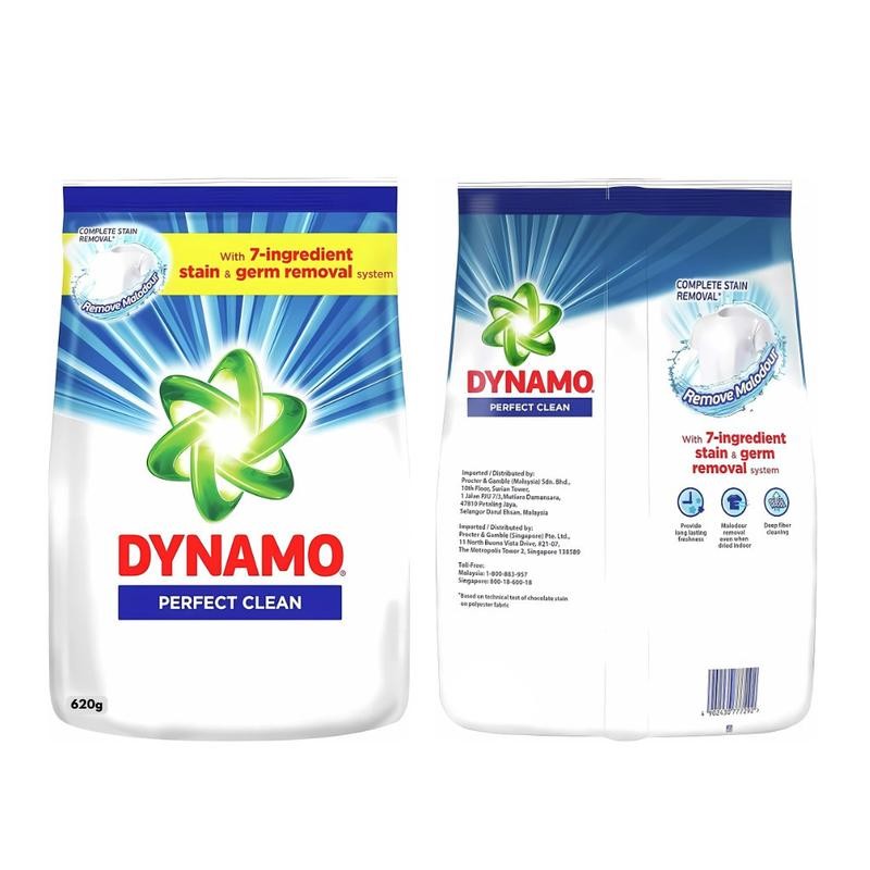 Dynamo Laundry Detergent Powder Perfect Clean Downy Grade A plus 620g ...