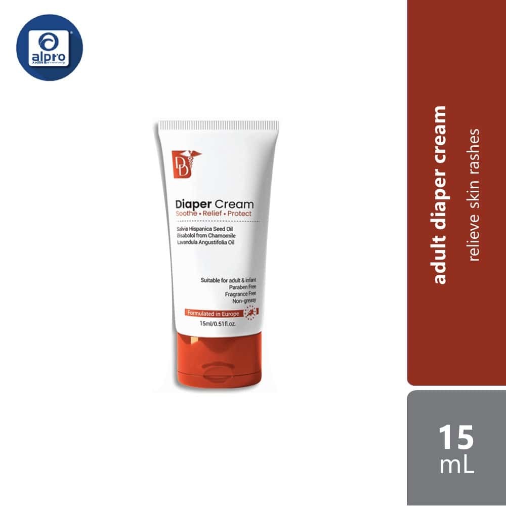 Alpro Pharmacy Exclusive - DD Adult Diaper Cream European Formula ...