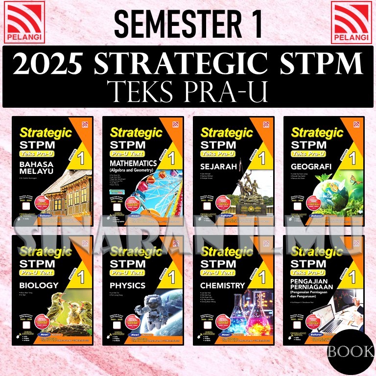 (SI)STRATEGIC STPM TEKS PRA-U SEMESTER 1 ( PRE-U TEXT ) PENGGAL 1 | MUET MY WAY Buku Rujukan ...