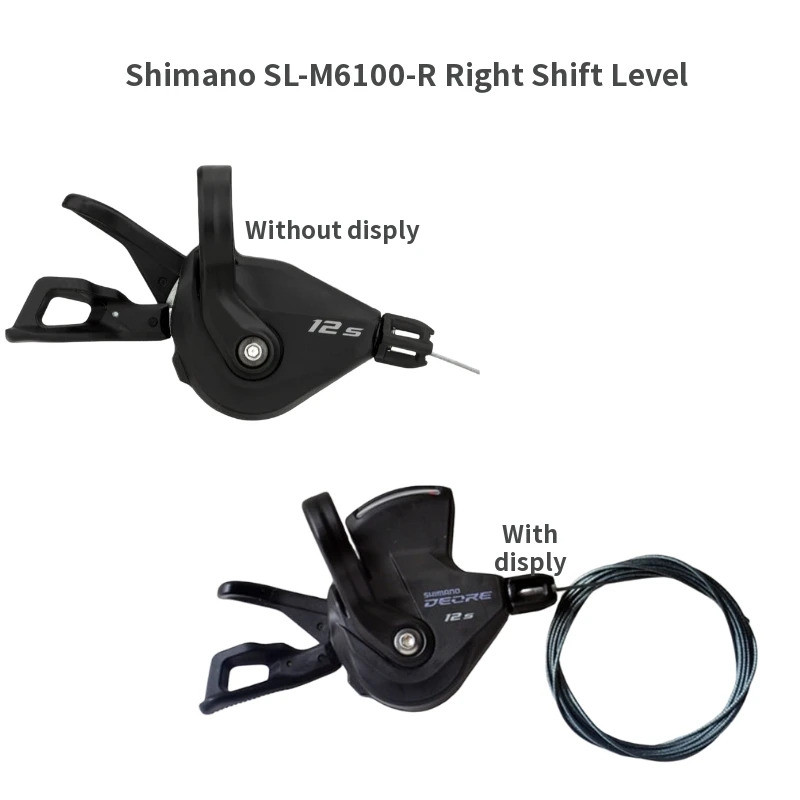SHIMANO DEORE M6100 Shiftet Lever SL M6100 RAPIDFIRE Plus Shift Lever M6100 Shifter Lever 12 ...