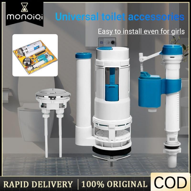 【COD】Toilet Flush Set Pam Tandas Flush Duduk Toilet Flush Valve Toilet ...