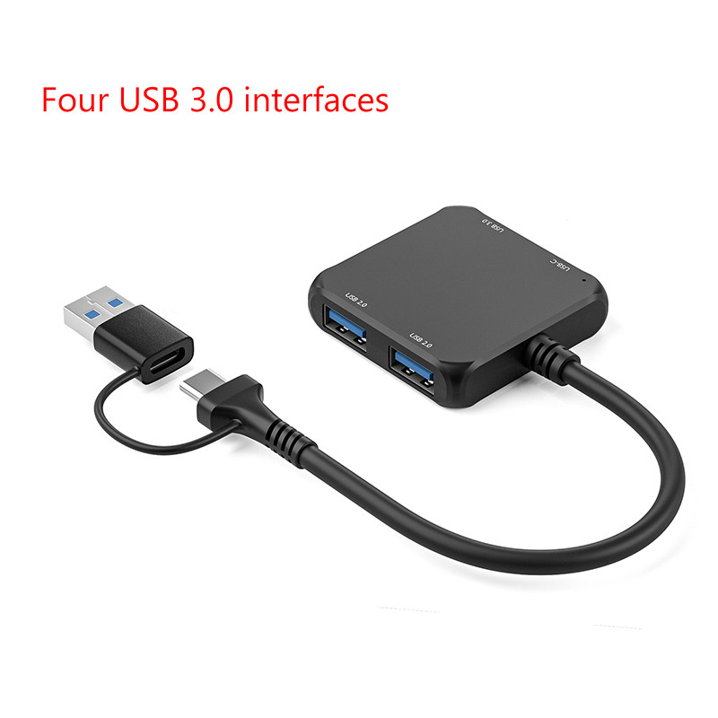 [OriginalGrass] 5Gbps Usb3.0 Hub One Drag Four Hubputer Mobile Phone ...