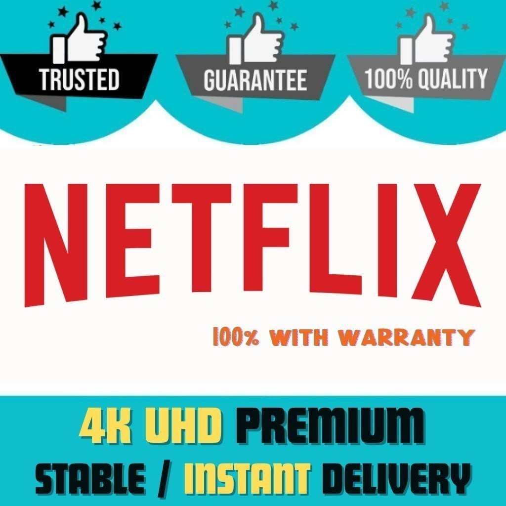 [LIFETIME] ORIGINAL NETFLIX 4K UHD Shared Premium Accounts (TV/Android ...
