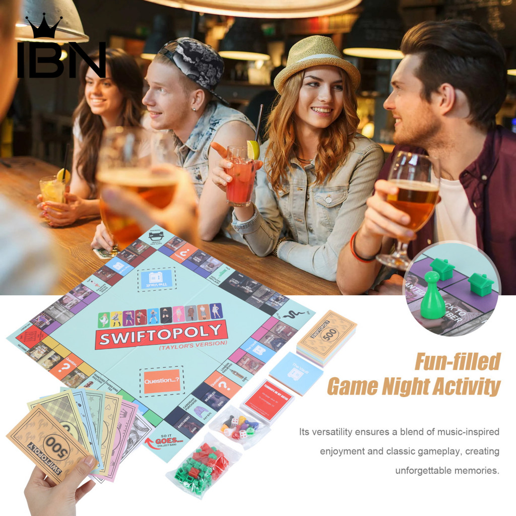 Music Lover Board Game Musical Star Themed Board Game Fun Family Game ...