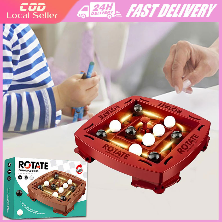 Four line rotating logic chess Puzzle Double Interactive Board Game ...