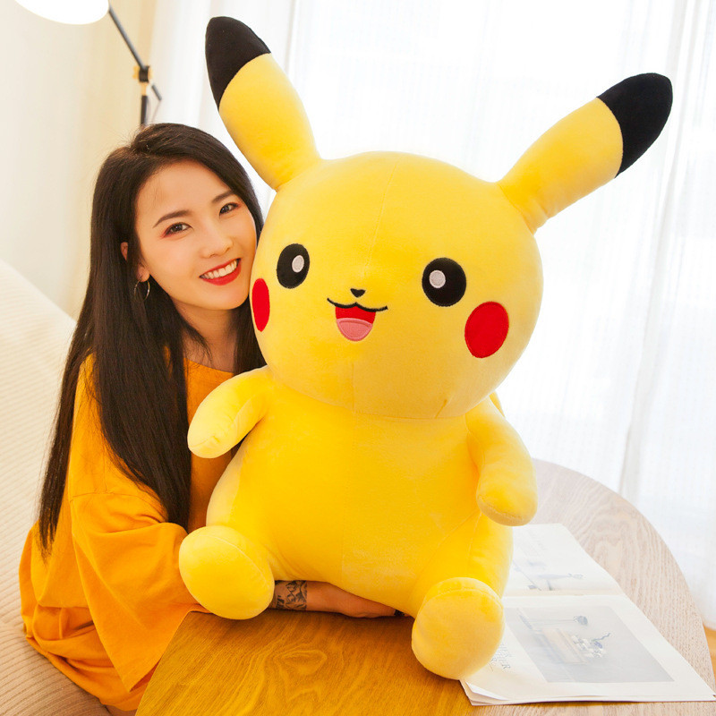 Pikachu Doll Plush Toy Big Doll Wholesale Pikachu Cute Pillow Doll ...