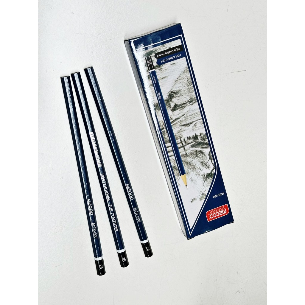 Pencil / 2B Pencil (1pc) M2000 / RETAIL 2B Pencil / 2B Pencil | Shopee ...