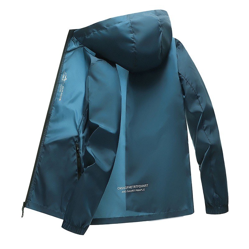 Unisex Outdoor UV Resistant Jackets Men Breathable Sunscreen Jackets ...