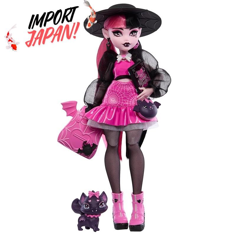 【Direct from Japan】Monster High Draculaura doll with pet bat Count ...
