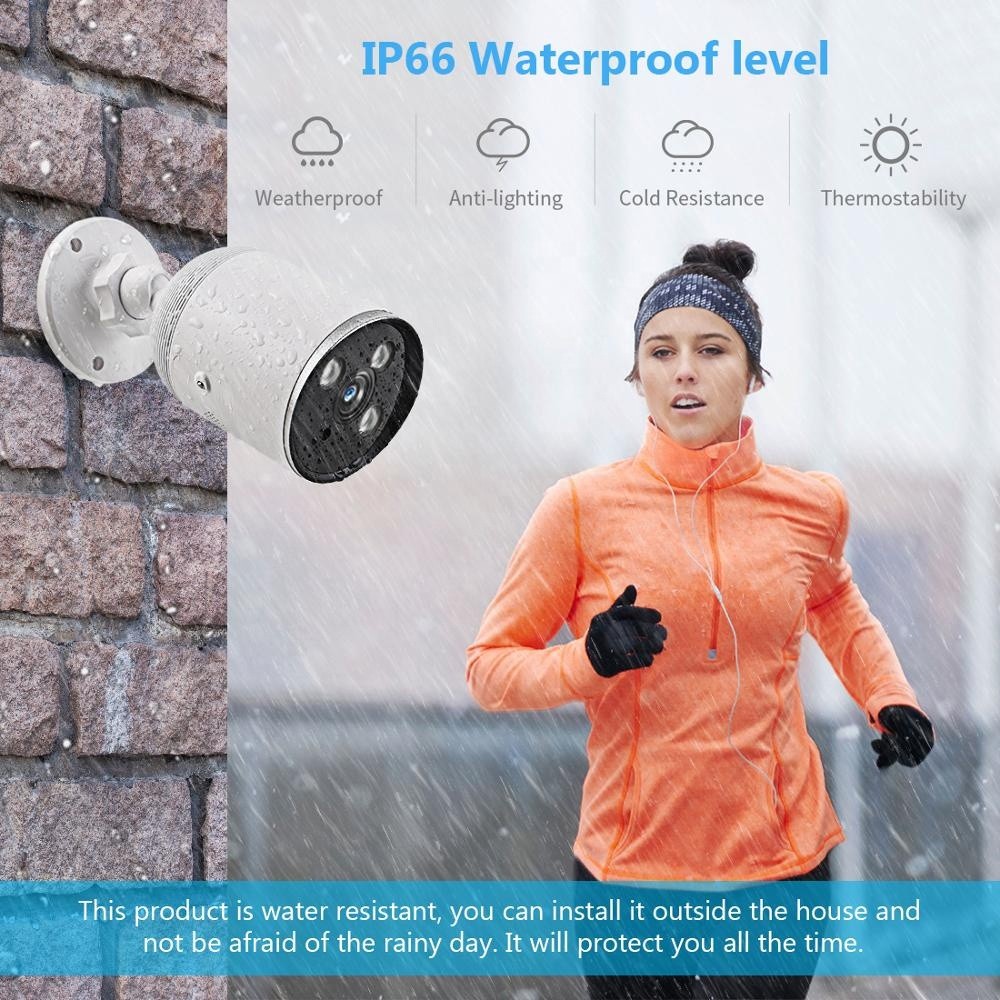 metal CMOS sensor HD 1080p weatherproof outdoor wifi wireless ip bullet ...