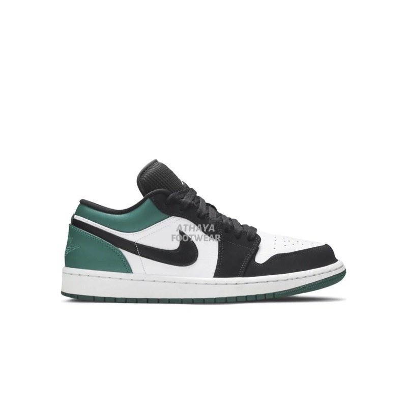 Nike Air Jordan 1 Low 'Mystic Black Green' 553558 113 "Unisex" BNIB ...