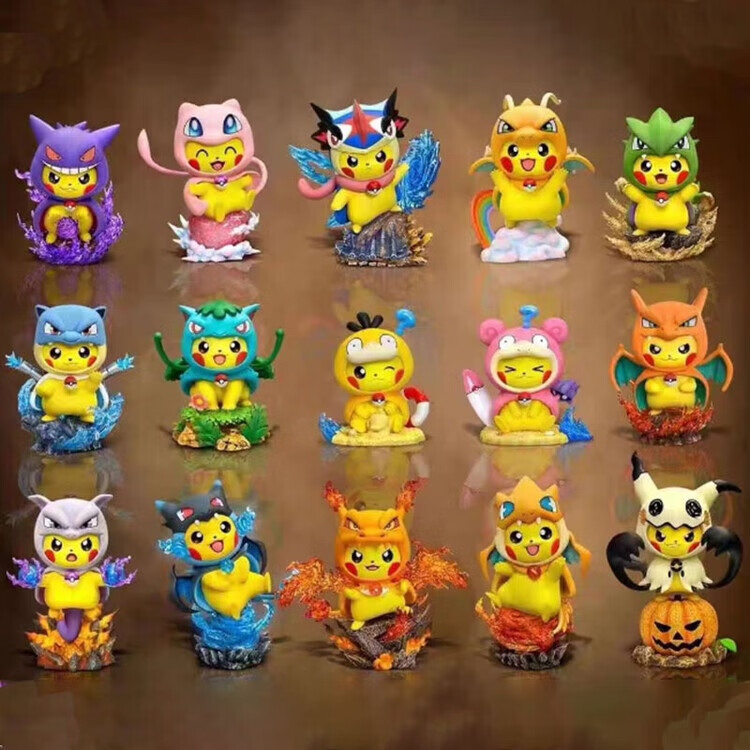 Pokemon GK Pikachu COS Gengar Charizard Water Arrow Turtle Super Dream ...