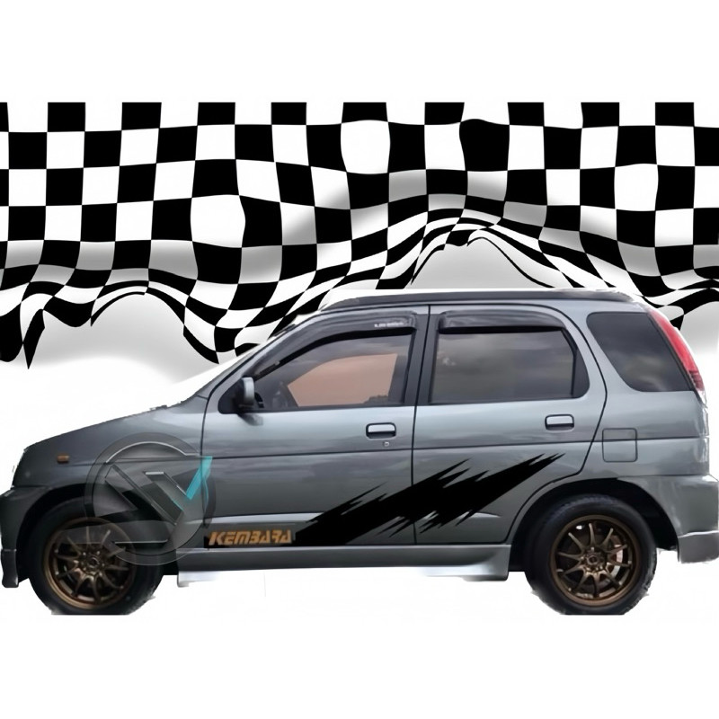 (Ready Stock) S1056# Perodua Kembara Car Body Sticker | Shopee Malaysia