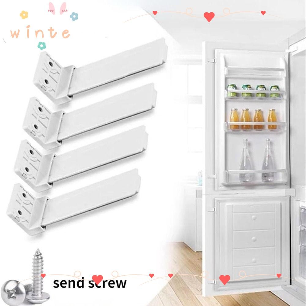 WINTE Refrigerator Slide Rail, Embedded Mounting Kit Fridge Door Slide ...