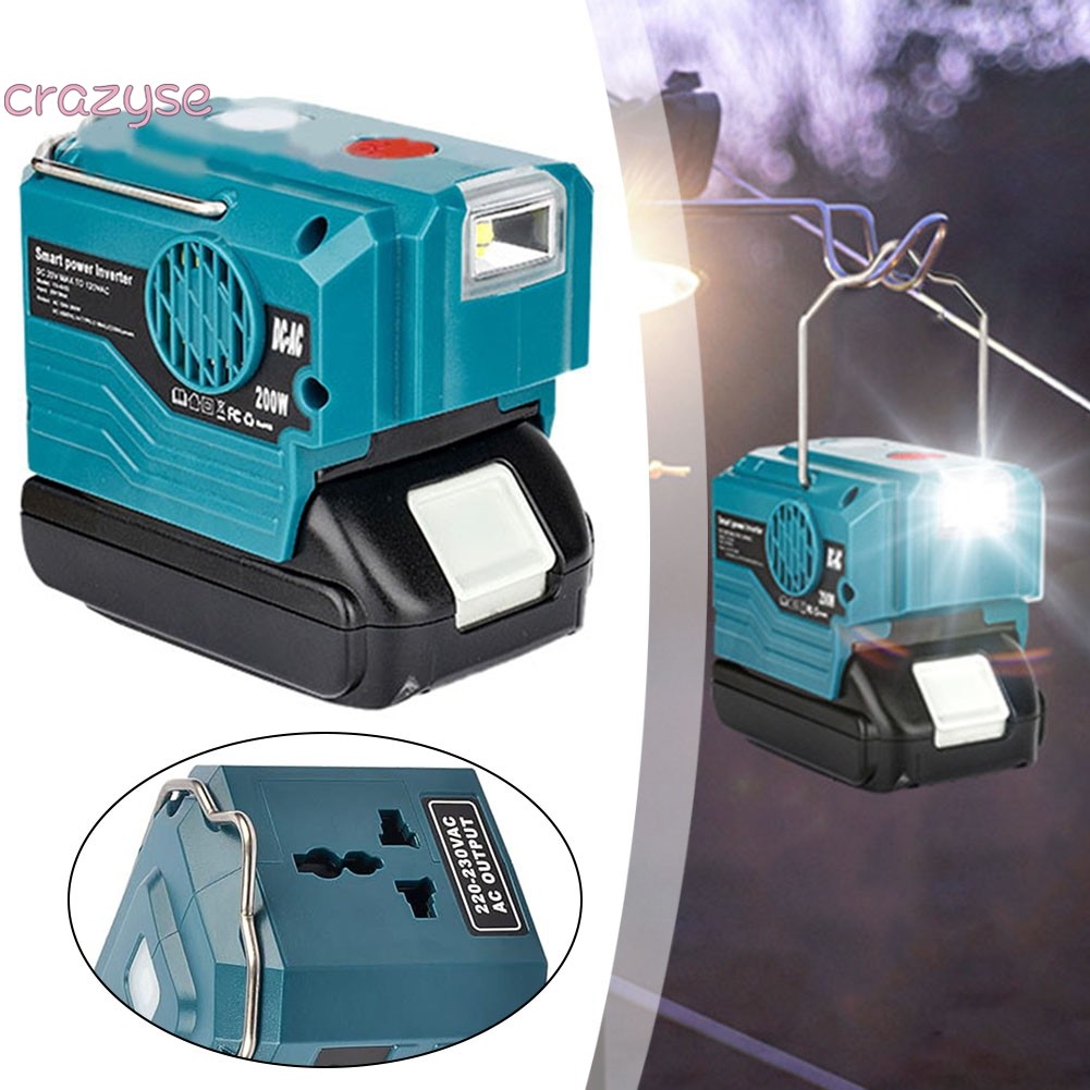 200W Power Inverter For MT 18V Battery DC 18V to AC 220-230V Battery ...