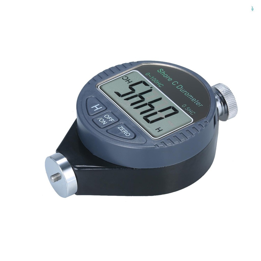 Portable 0-100HC Shore C Hardness Tester Meter Digital Durometer Scale ...