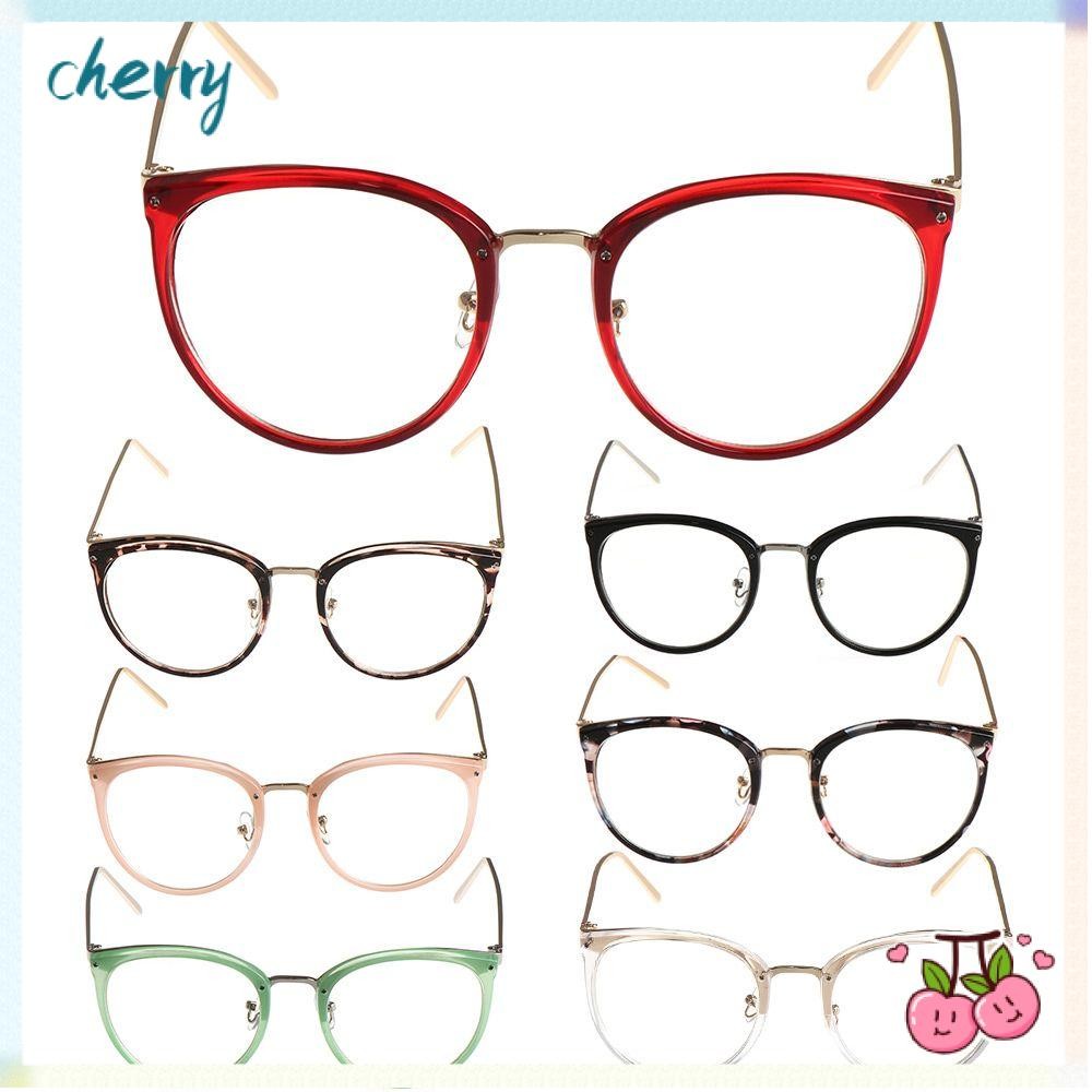 CHERRY Eyeglasses Lenses Classic Metal Frames | Shopee Malaysia