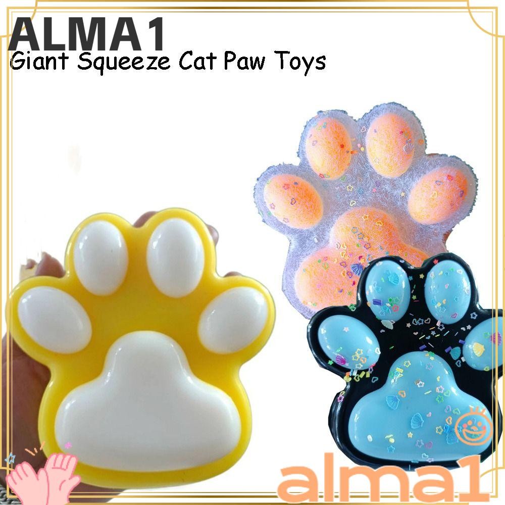 ALA Decompressing Pinching Cat , Soft Sticky Squeeze Cat Toys ...