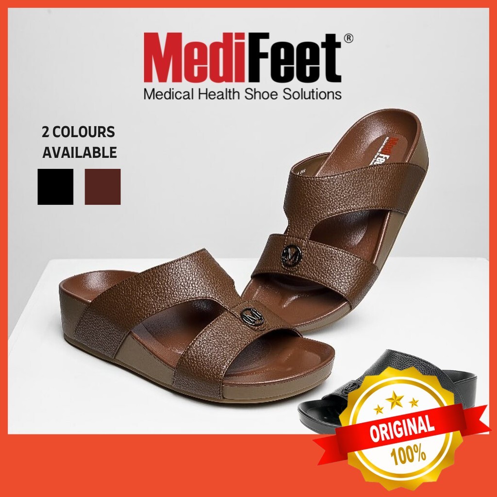 MEDIFEET SG9201 Health shoes(Kasut Kesihatan) Men Sandal arch 健康鞋 medical | Shopee Malaysia