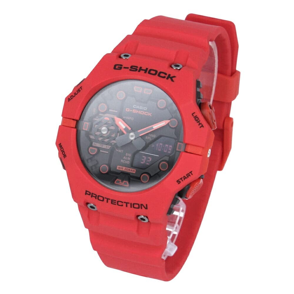 CASIO Casio G-SHOCK G-Shock GA-B001 SERIES Watch Men's Bluetooth Carbon Resin Red Black GA-B001 ...