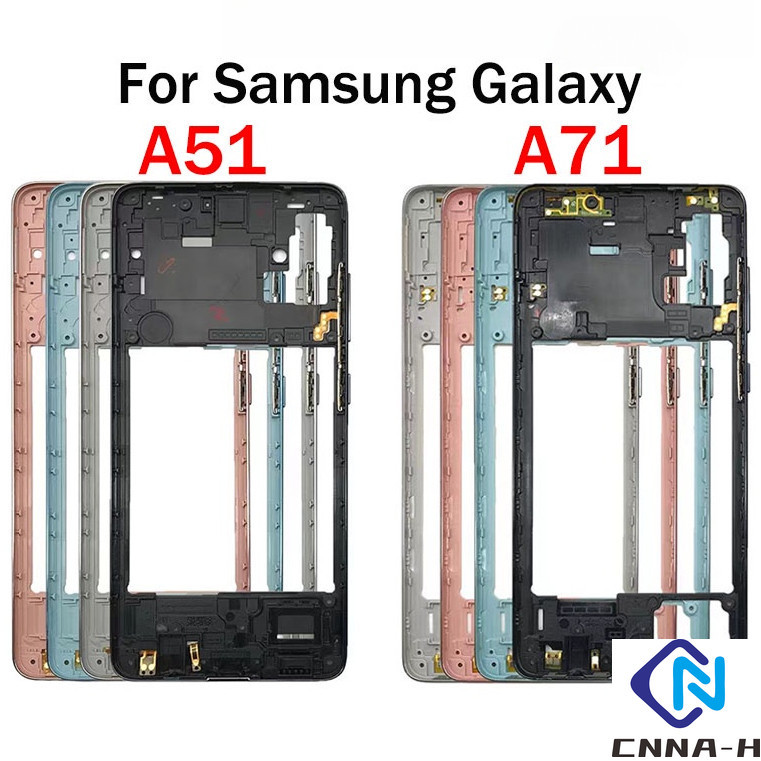 New Middle Frame For Samsung Galaxy A51 A515 A71 A715 Housing Middle ...