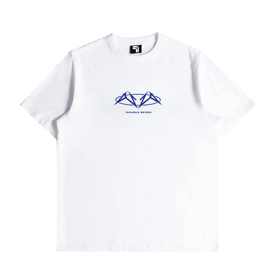 Double 7 "State of Mind" Logo Tee (White) | Shopee Malaysia