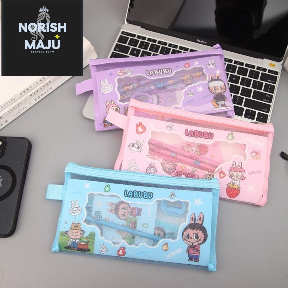 MiniUtensilAndTools Labubu Stationery Set, Birthday Present Students ...