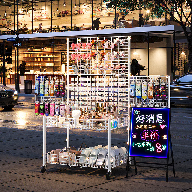 Stall Stall Trolley Night Market Stall Dedicated Car Trolley Flower ...