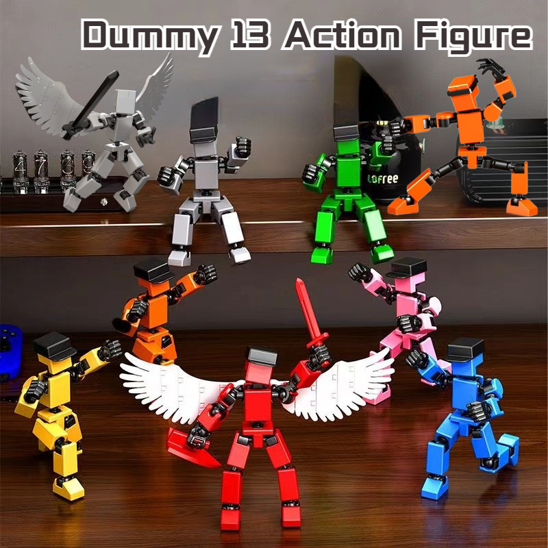 Multi-Jointed Movable Shapeshift Robot 3D Printed Mannequin Character ...