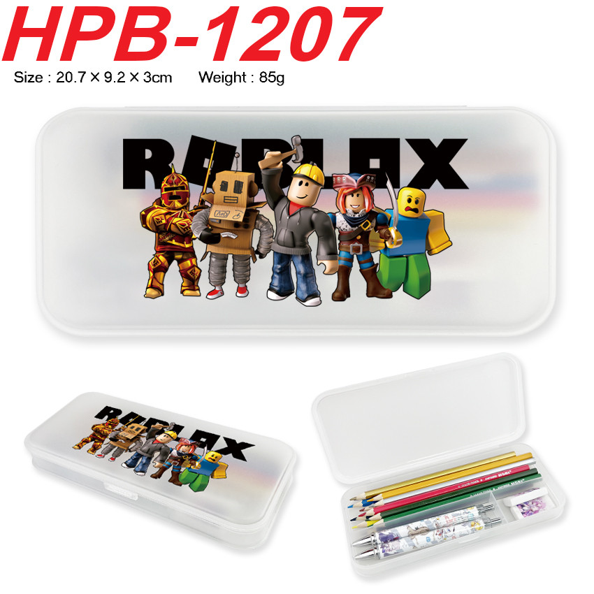 ROBLOX Cartoon Pattern Kids Storage Box Student Simple Portable Square ...