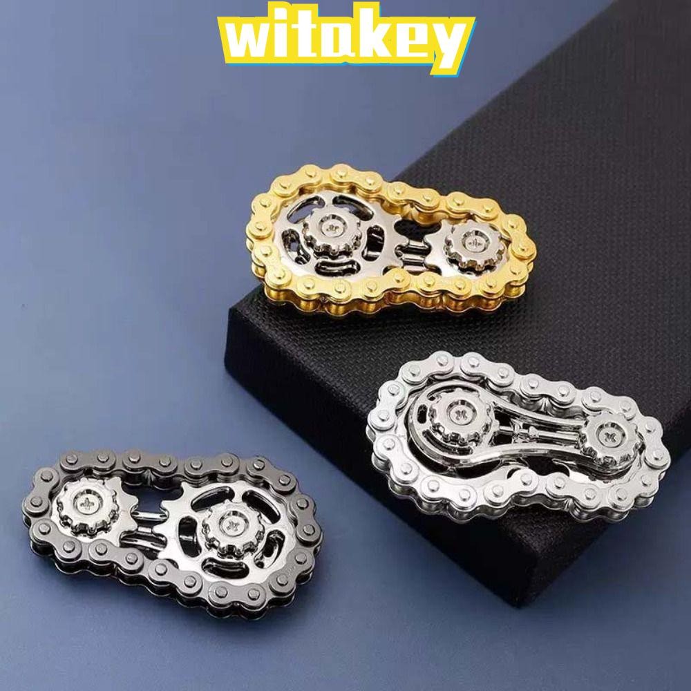 WITAKEY Sprocket Fidget Spinner, EDC Spinner Antistress Anxiety ...